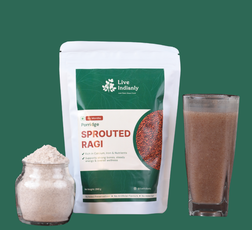 Why Sprouted Ragi Is the Best First Food for Babies – Live Indianly